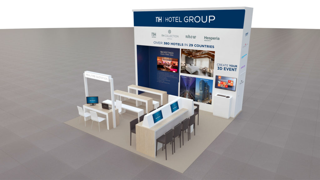 Diseño de stand - NH Hotel Group - Mr Hulton
